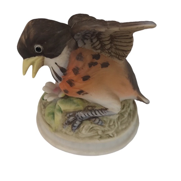 Lefton | Accents | Vintage Lefton China Porcelain Hand Painted Robin ...